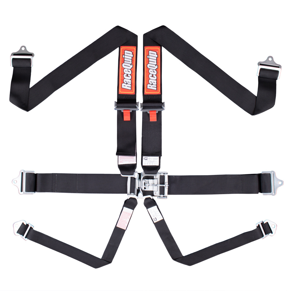 6pt Harness Set L&L Black SFI - Peyton Racing LLC