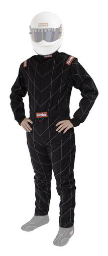 Suit Chevron Black Medium Tall SFI-1 - Peyton Racing LLC