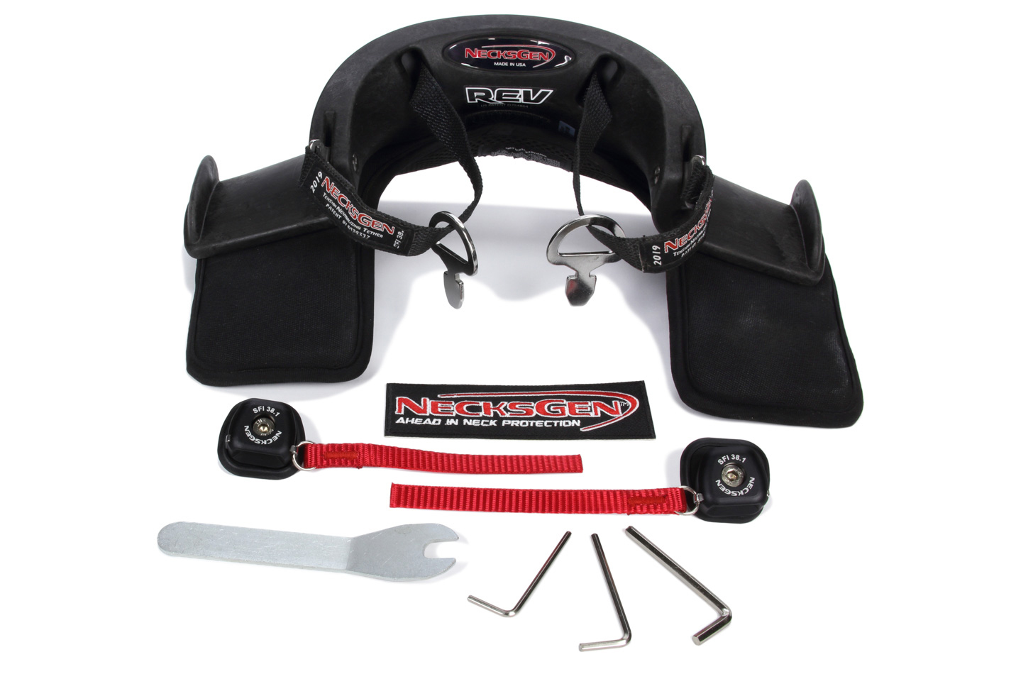 Head and Neck Restraint REV Medium 2in - Peyton Racing LLC